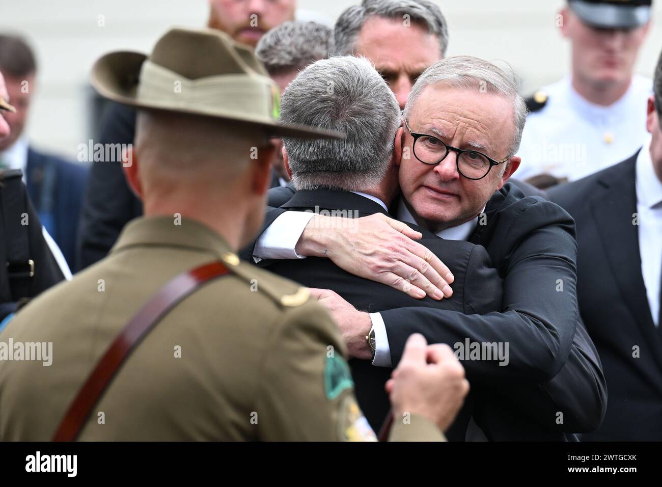 Sydney, Australia. 18th Mar, 2024. Australian Prime Minister Anthony ...