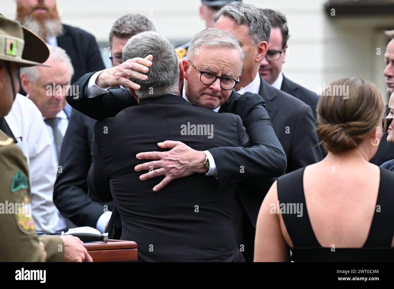 Sydney, Australia. 18th Mar, 2024. Australian Prime Minister Anthony ...