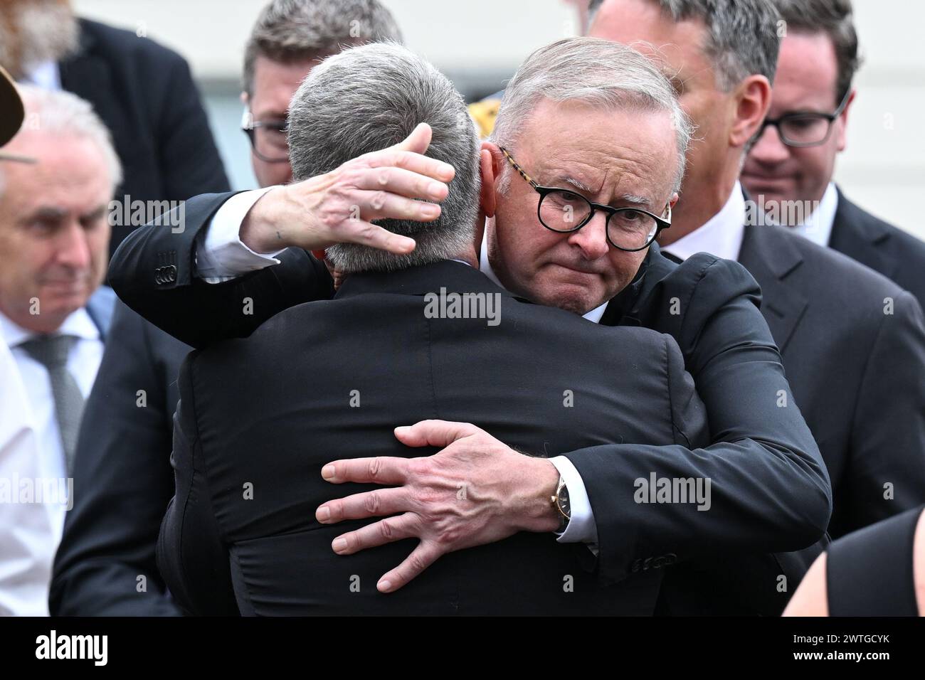Sydney, Australia. 18th Mar, 2024. Australian Prime Minister Anthony ...