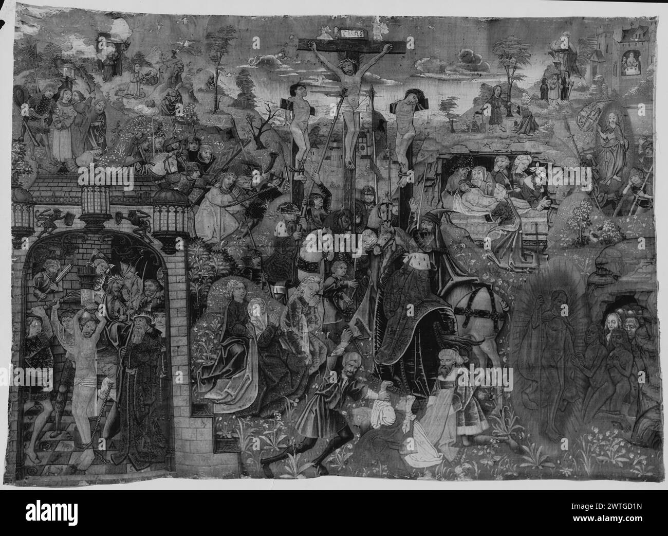 Multiple scenes: Agony of Christ, Kiss of Judas, Procession to Calvary ...