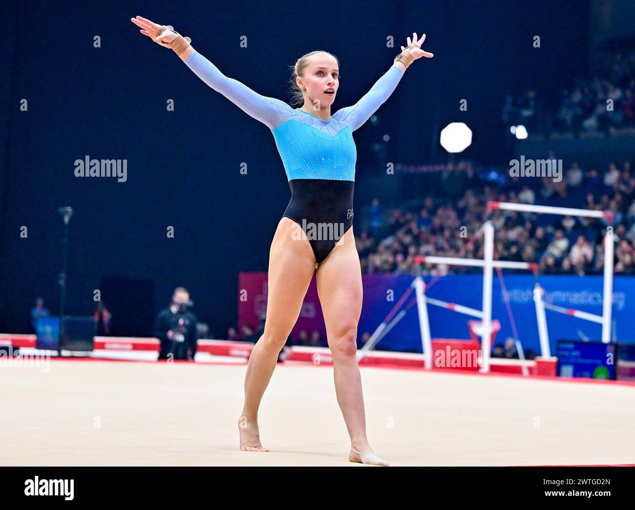Liverpool, England, UK. 17th Mar, 2024. Emily ROPER in the Final of the ...