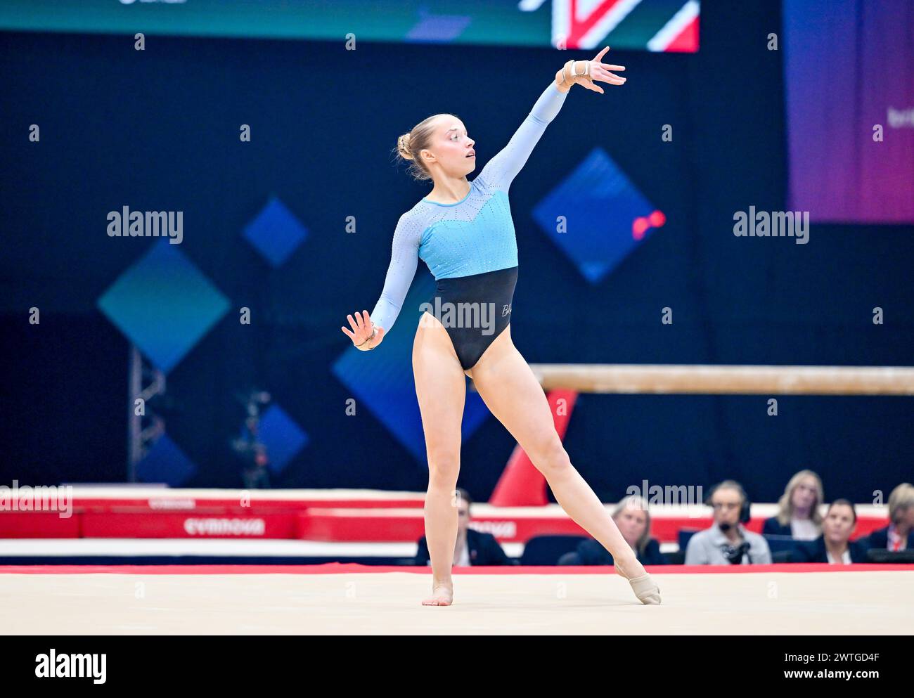 Liverpool, England, UK. 17th Mar, 2024. Emily ROPER in the Final of the ...