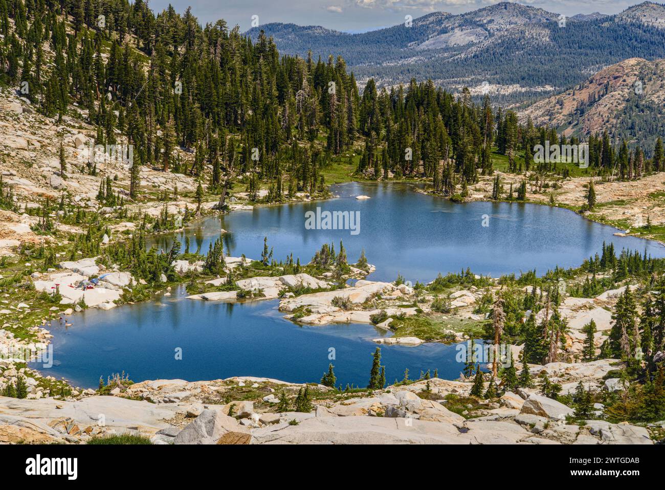 Lake Doris in Desolation Wilderness California Stock Photo - Alamy