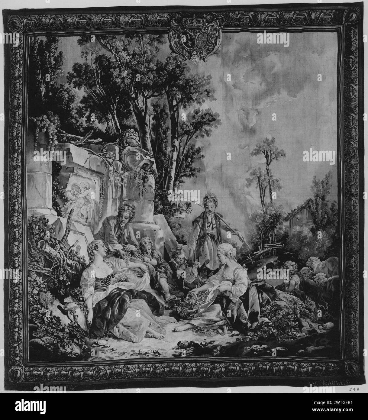 Luncheon. Boucher, François (French, 1703-1770) (author of design ...