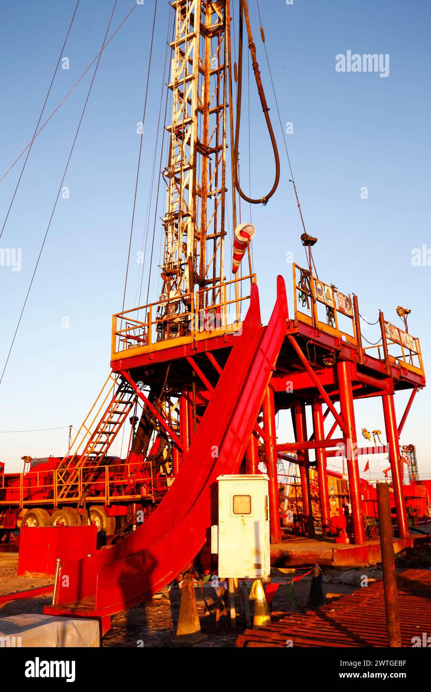 Oil drilling equipment Stock Photo - Alamy