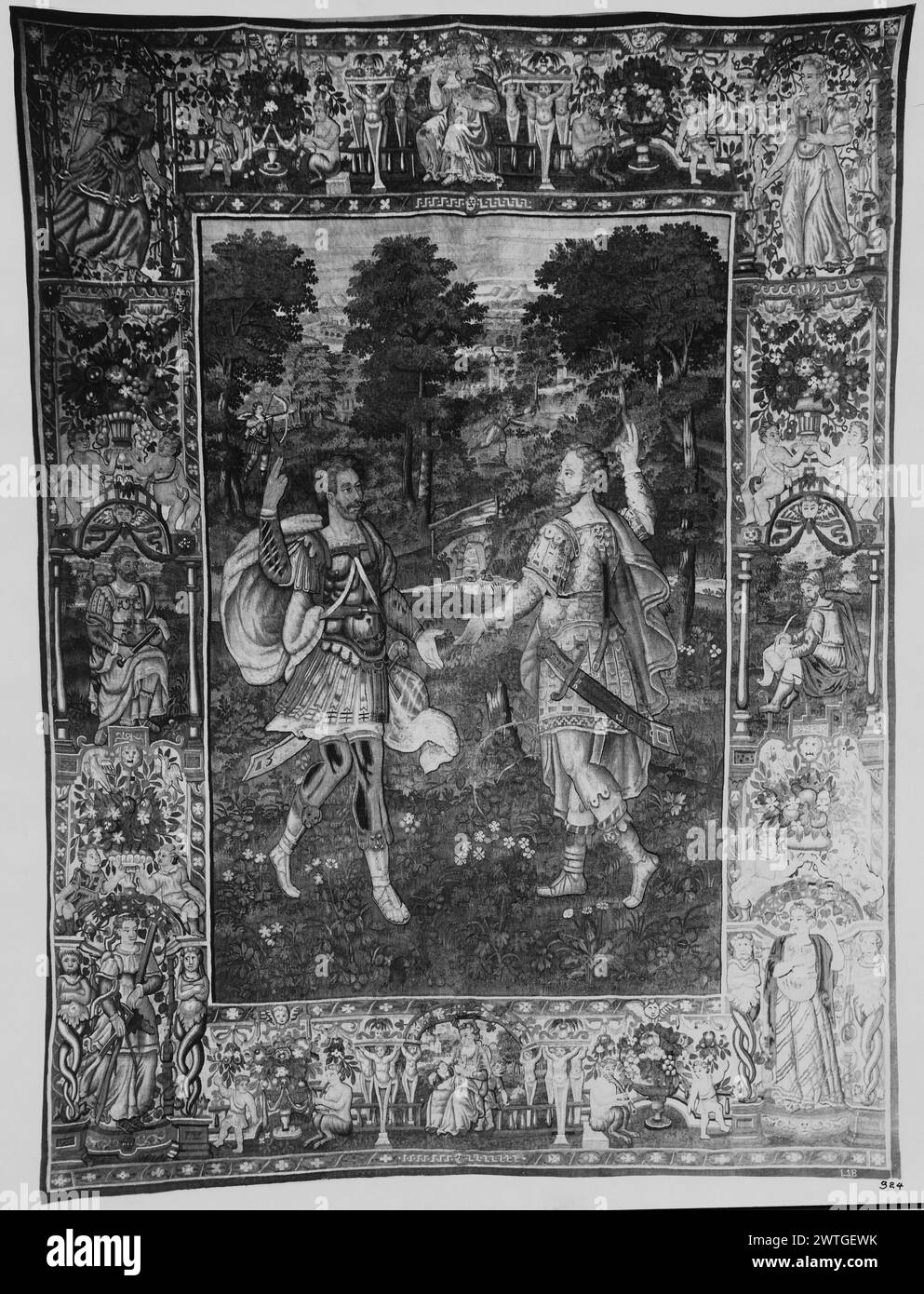 David and Jonathan. unknown c. 1580-1600 Tapestry Materials/Techniques ...