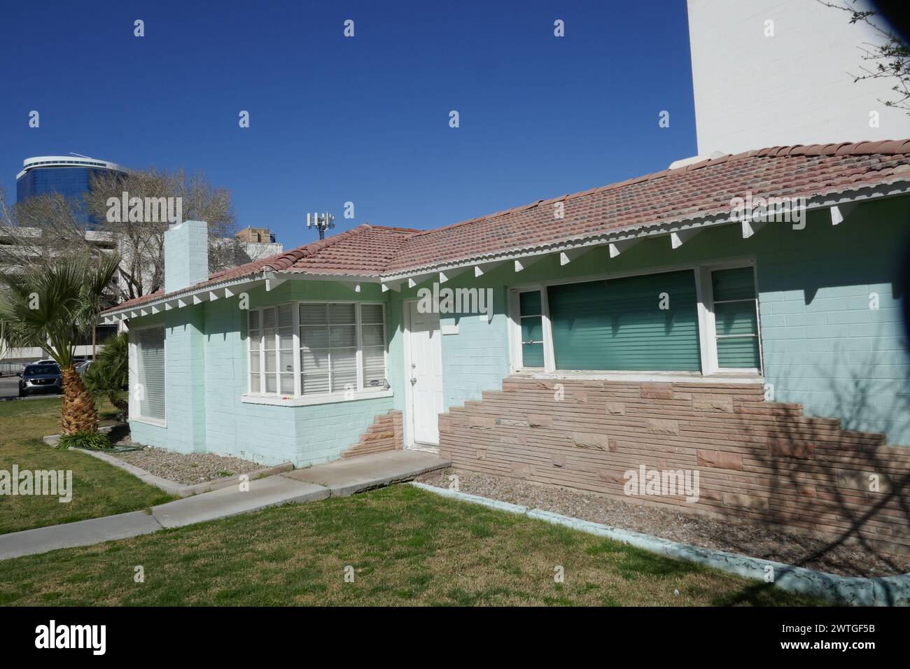 Las Vegas, Nevada, USA 8th March 2024 Howard Hughes Former Home/house ...