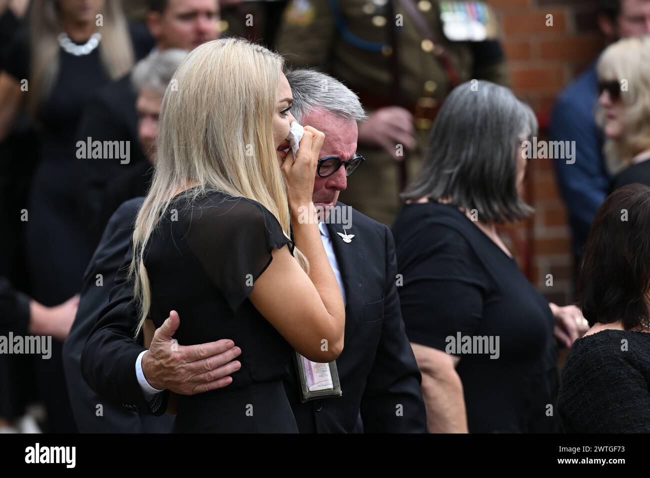Sydney Australia 18th Mar 2024 Former Defence Minister Joel