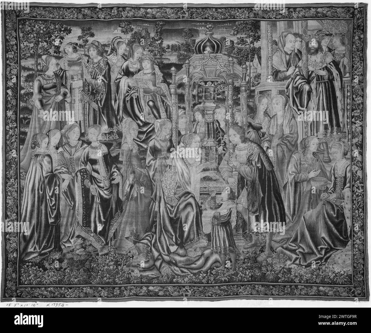 David and Bathsheba. Roome, Jan van (Netherlandish (before 1600 ...