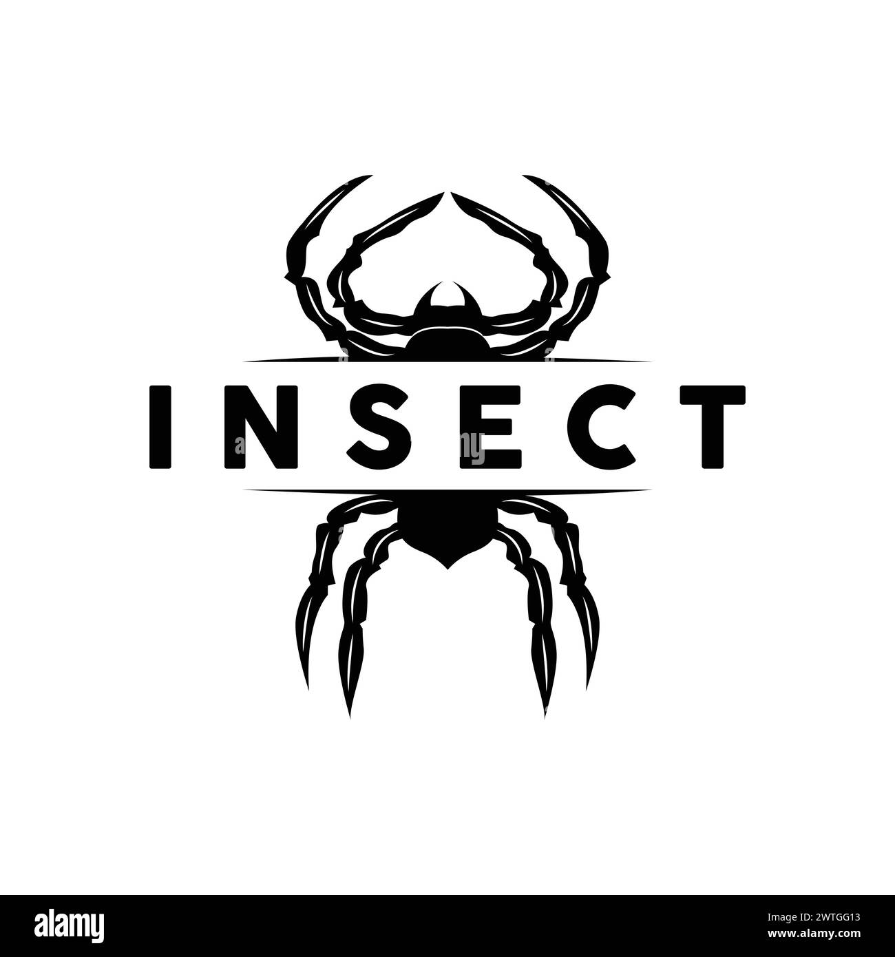 Spider Logo, Insect Animal Vector, Premium Vintage Design, Icon ...