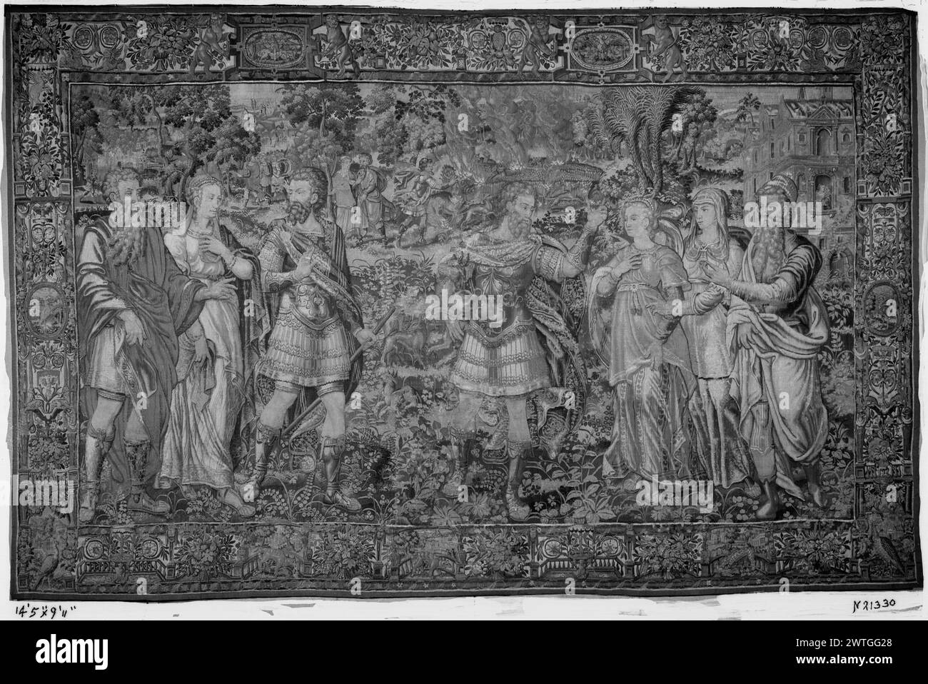 Samson's journey to Timnath; Samson in conflict with Philistines ...