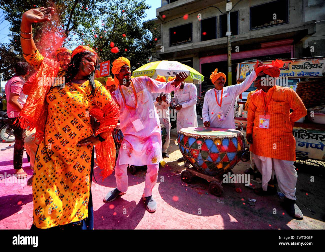 Barasana holi hi-res stock photography and images - Alamy