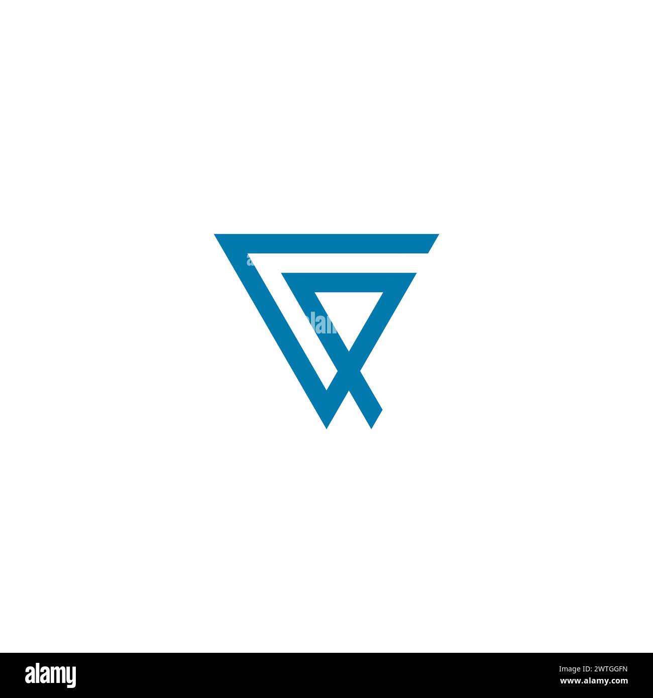 GP Logo Design. Letter G Triangle Logo Stock Vector Image & Art - Alamy