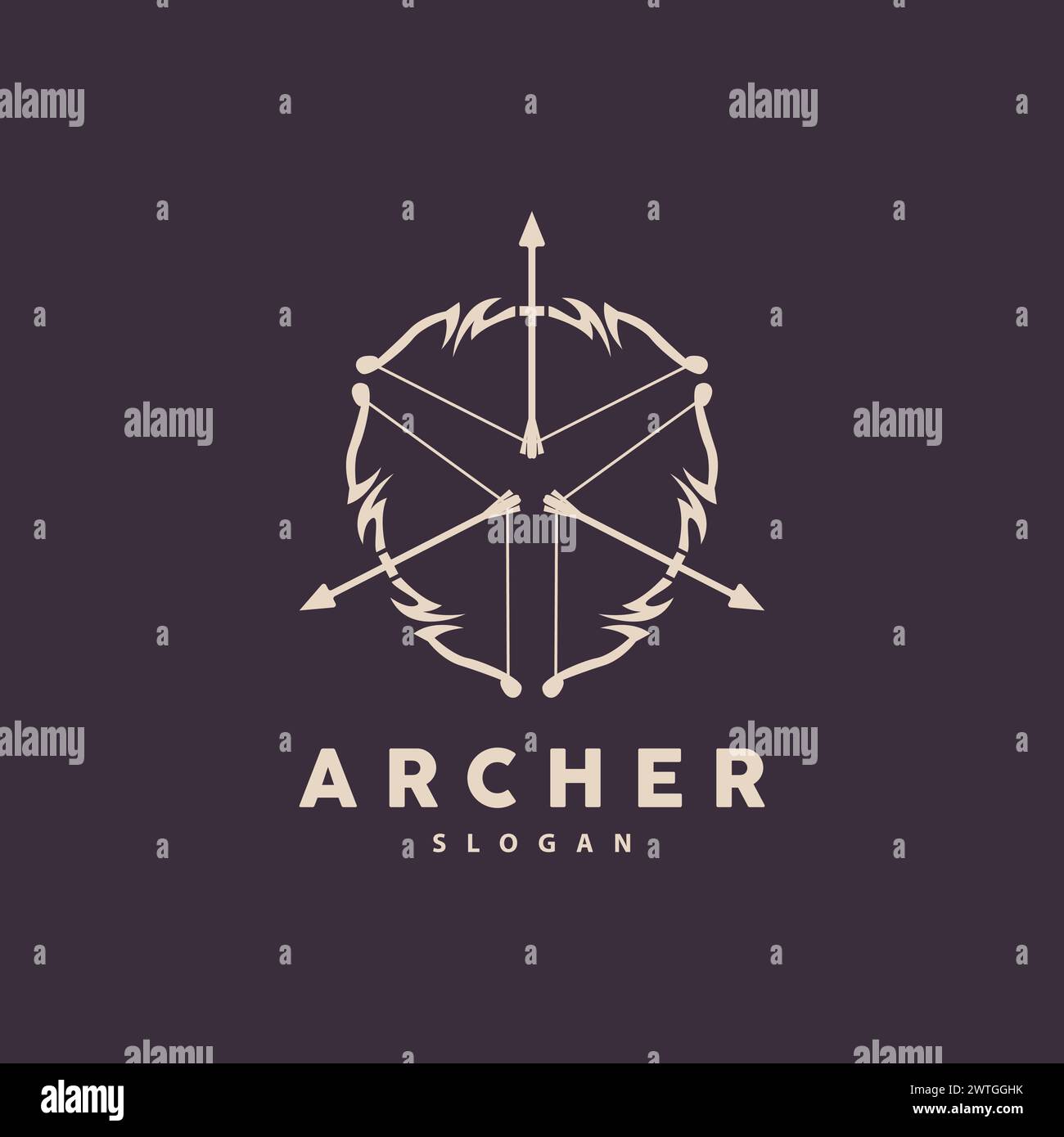 Roman ancient archery Stock Vector Images - Alamy