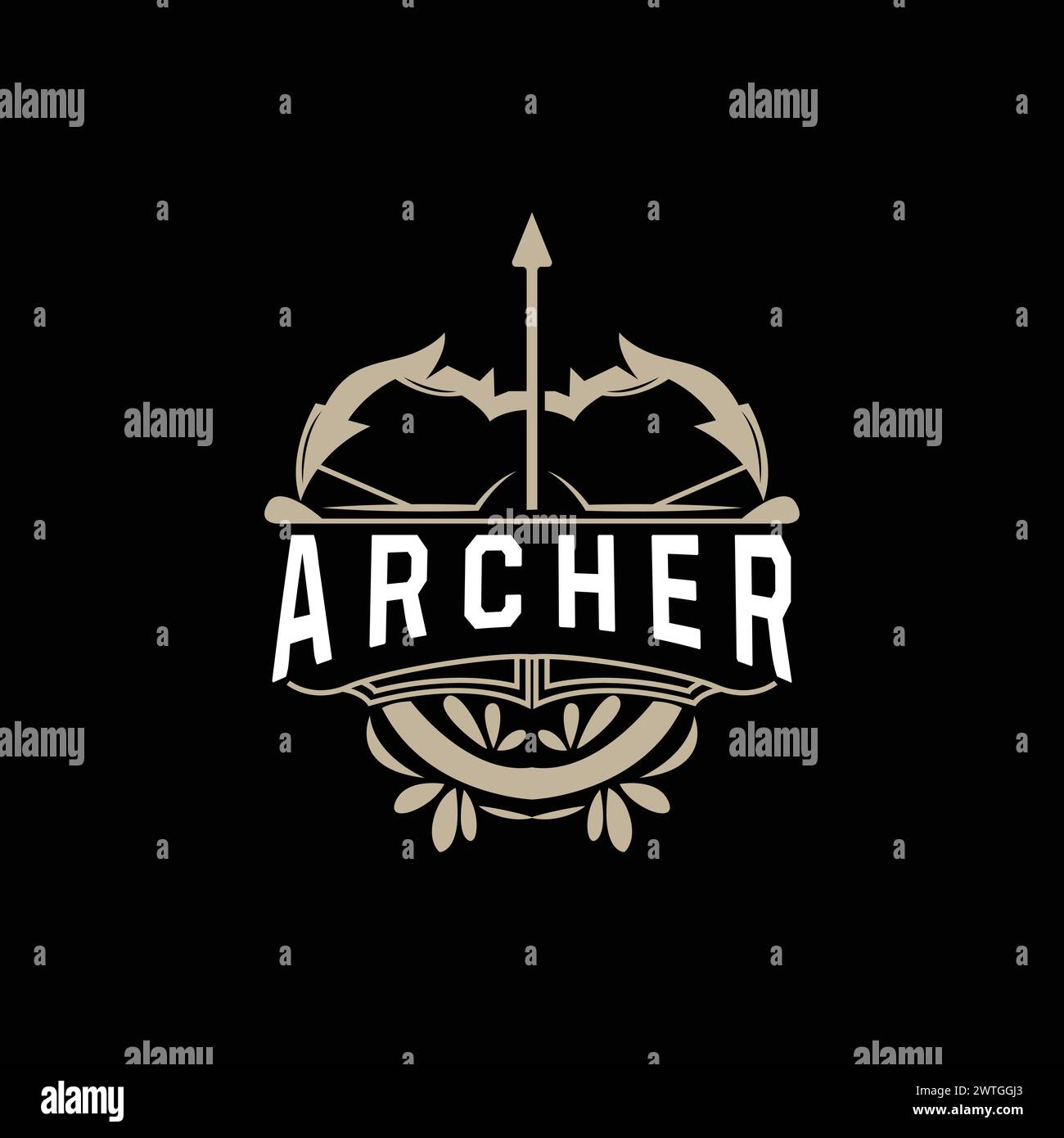 Roman ancient archery Stock Vector Images - Alamy