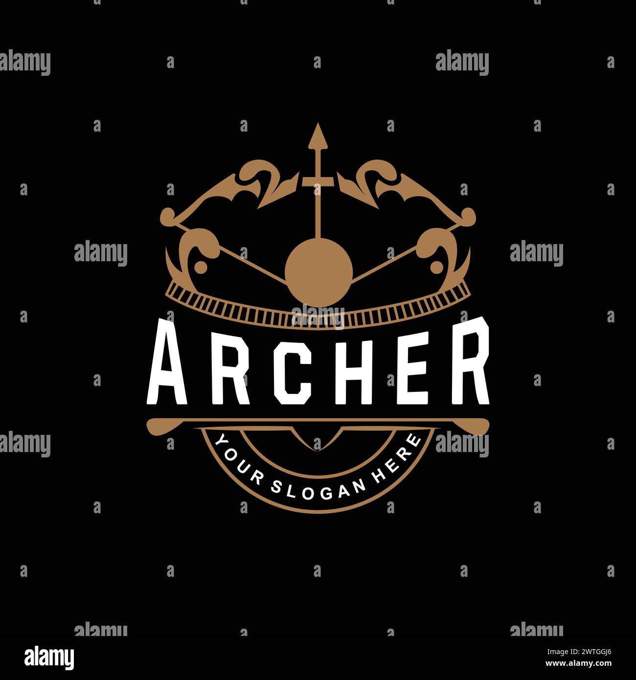 Roman ancient archery Stock Vector Images - Alamy