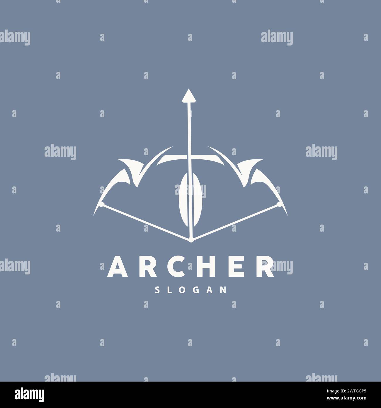 Archer Logo, Archery Arrow Vector, Elegant Simple Minimalist Design ...