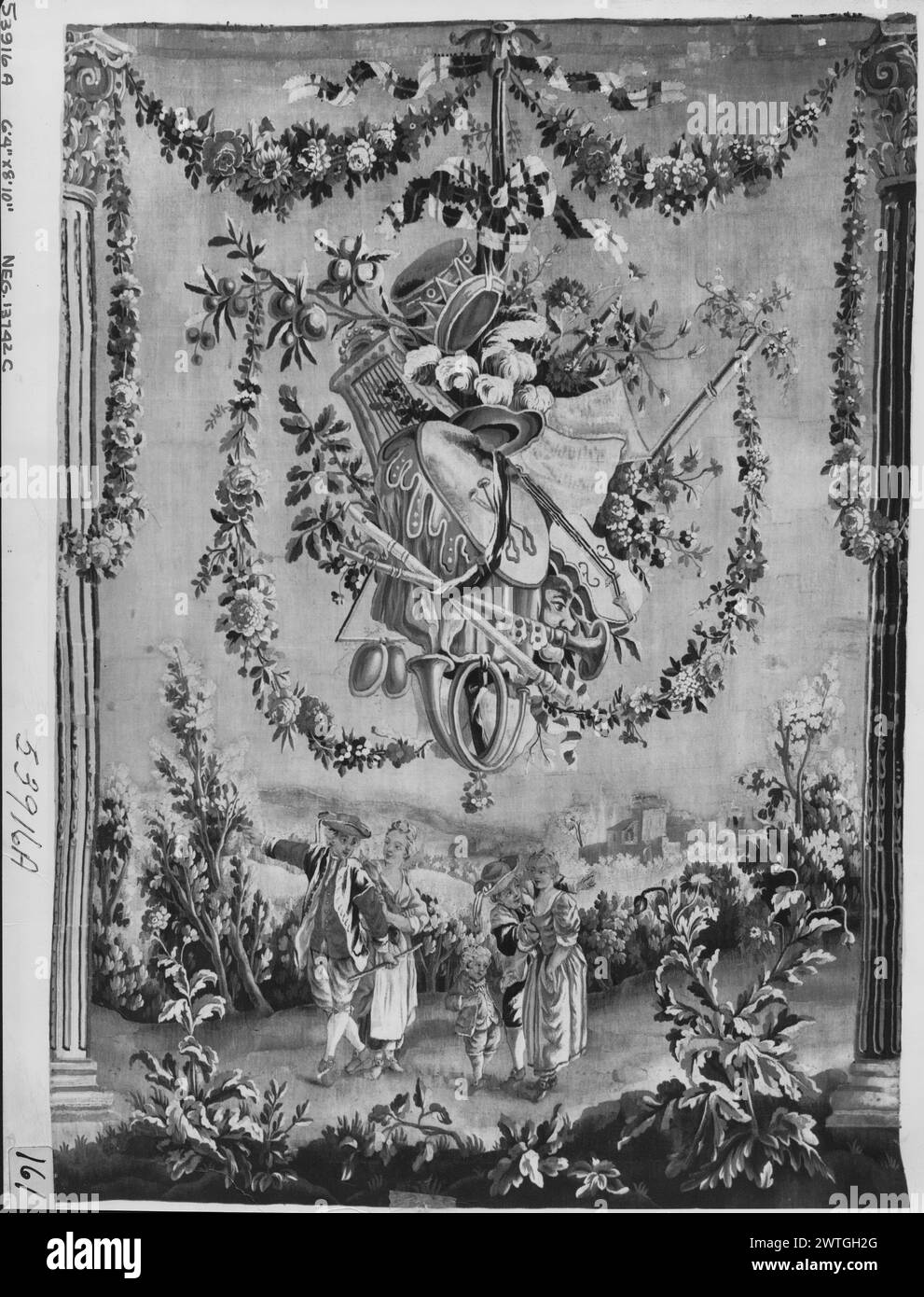 Two farm couples and child. Boucher, François (French, 1703-1770 ...