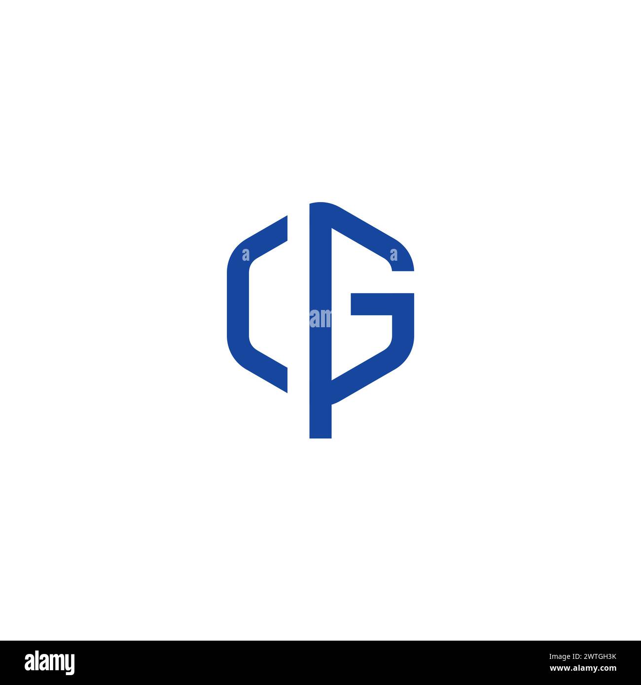 Cgp minimalist logo Stock Vector Images - Alamy