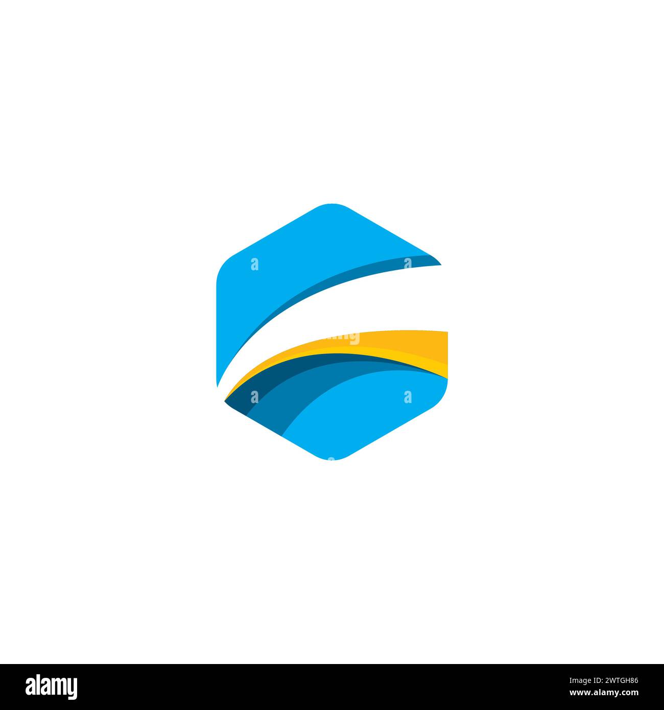 Hexagon icon polygon symbol Stock Vector Images - Alamy