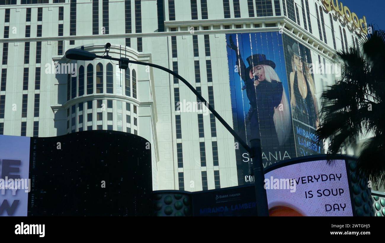 Las Vegas, Nevada, USA 8th March 2024 Shania Twain Come on Over ...