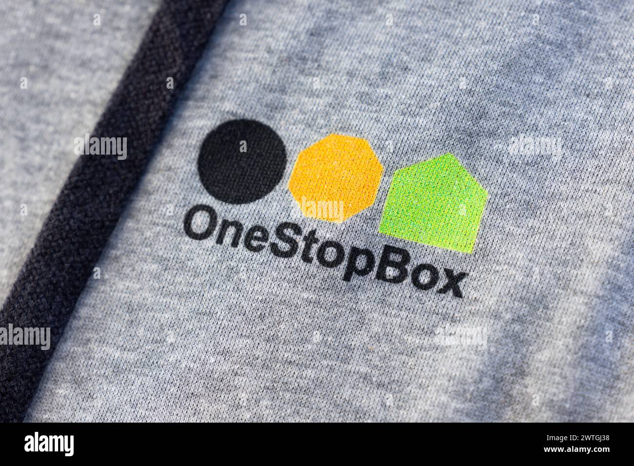 Bonn, Germany. 14th Mar, 2024. The logo of OneStopBox, a subsidiary of ...