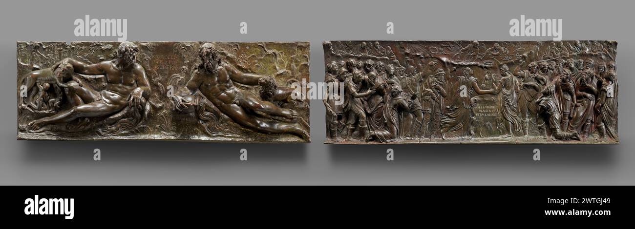 The Apotheosis of Michelangelo and Allegory of The Tiber and Arno ...