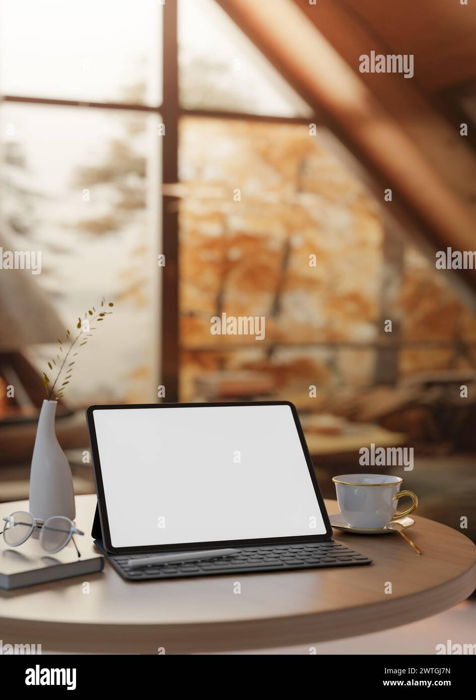 Cozy cabin illustration hi-res stock photography and images - Alamy