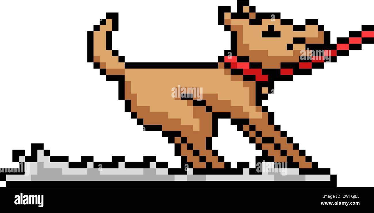 Drag the dog Stock Vector Images - Alamy