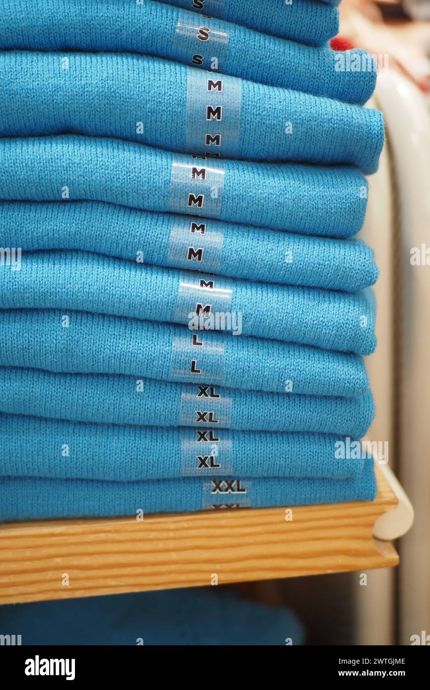 Xxl size clothing label tag hi-res stock photography and images - Alamy