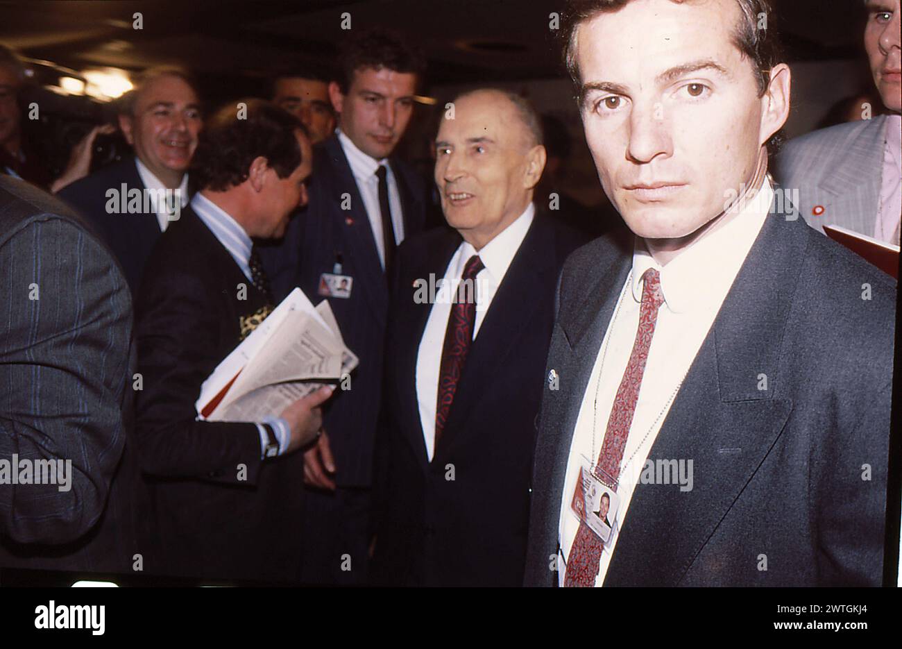 Kohl mitterand hi-res stock photography and images - Alamy