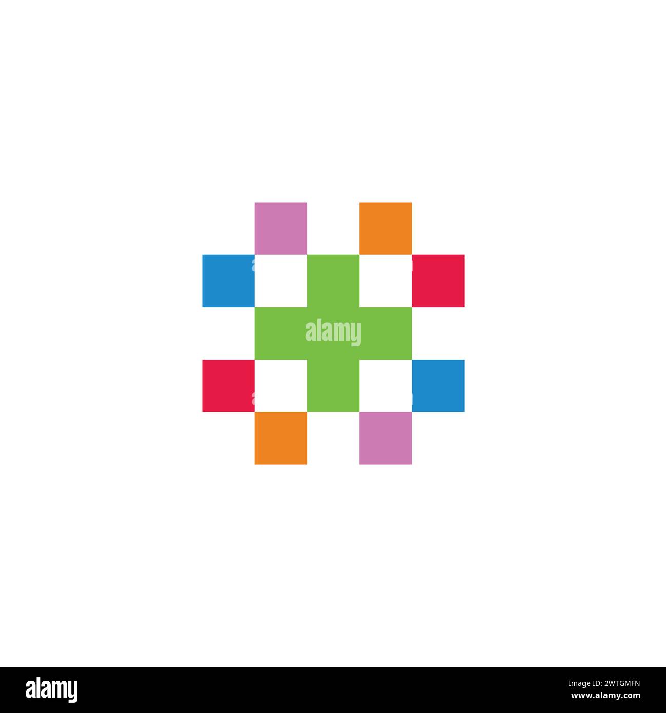 Pixels art vector vectors Cut Out Stock Images & Pictures - Alamy