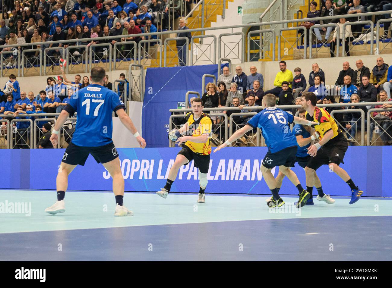 Pescara, Italy. 17th Mar, 2024. Quinten Colman of Belgium in action ...