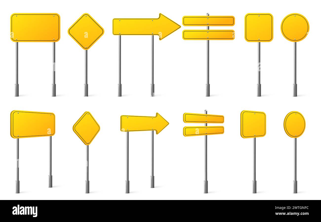 Warning notic Cut Out Stock Images & Pictures - Alamy