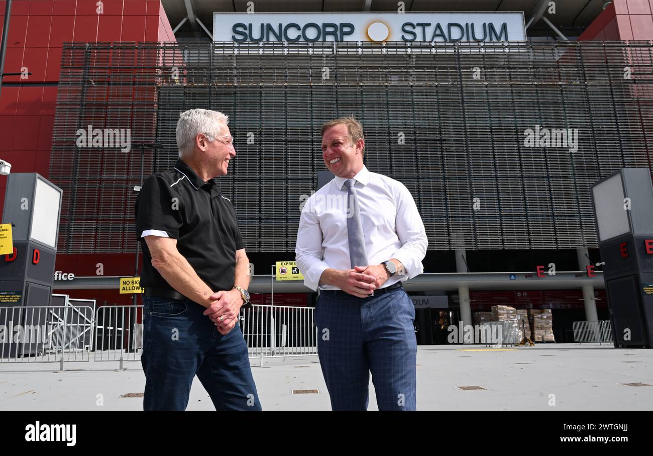 Brisbane, Australia. 18th Mar, 2024. Suncorp Stadium General Manager ...