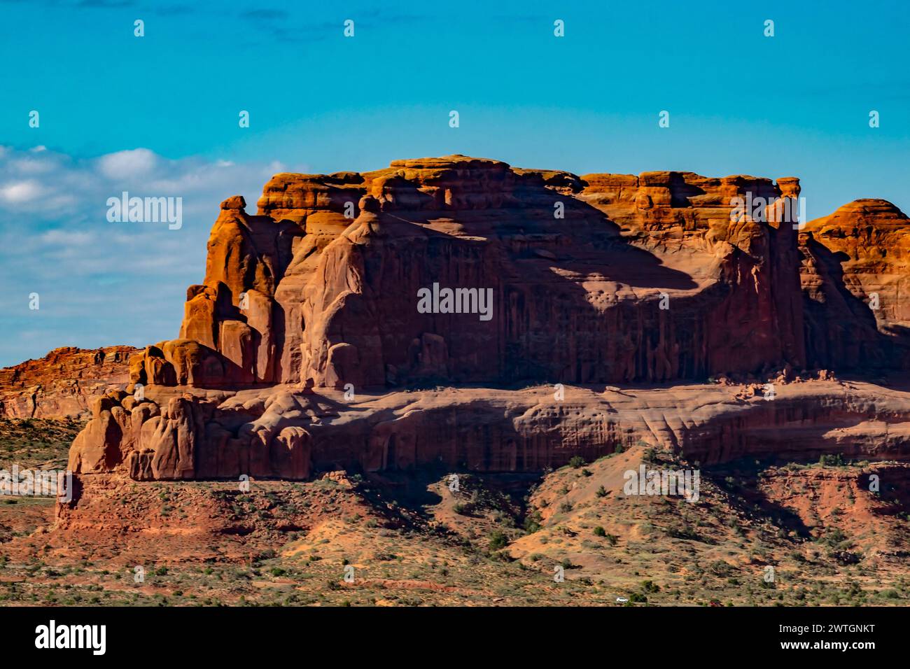 Arches National Park geologic formation Utah Stock Photo - Alamy