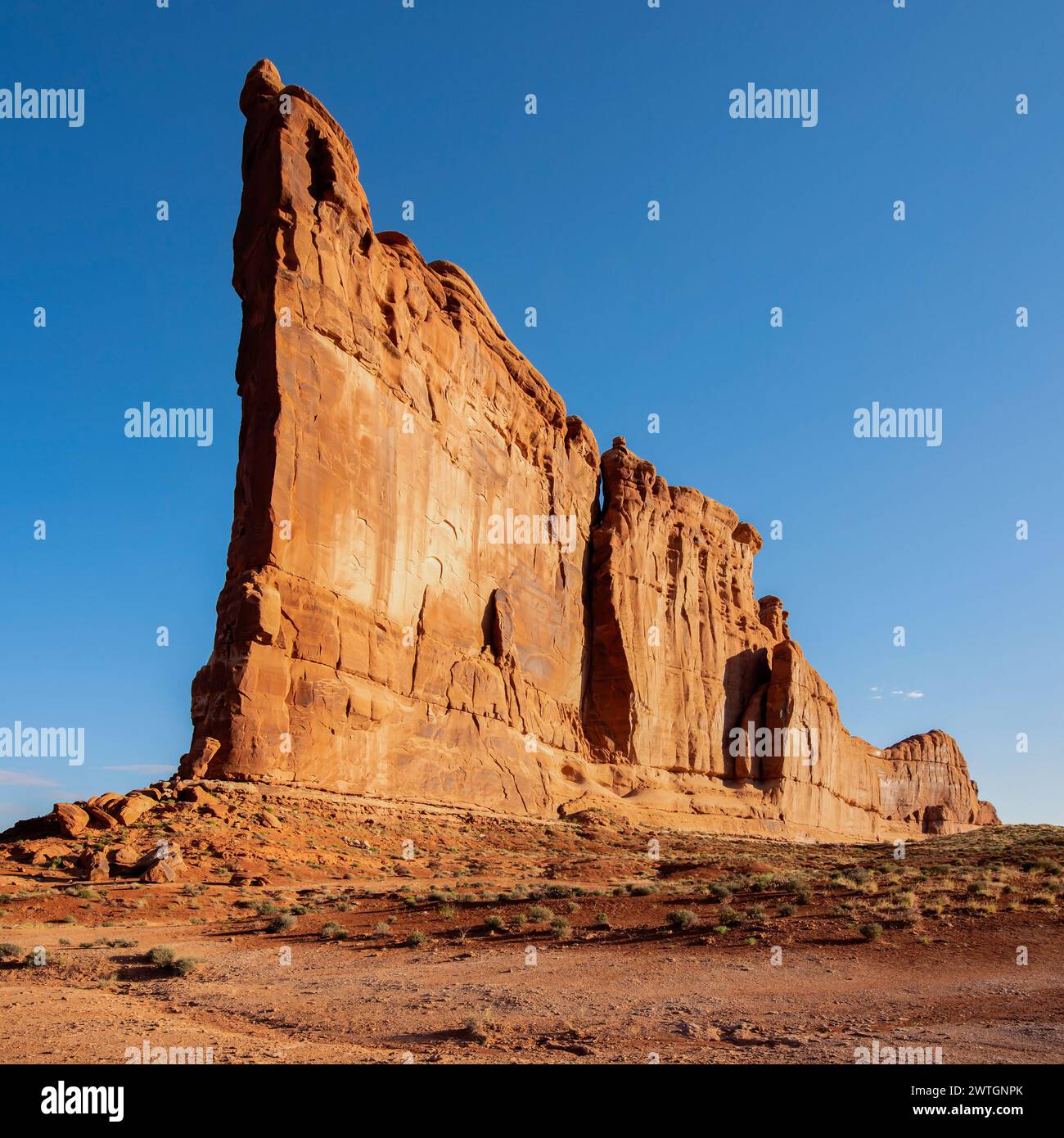 Tower of Babel rock formation at Arches National Park Utah Stock Photo ...
