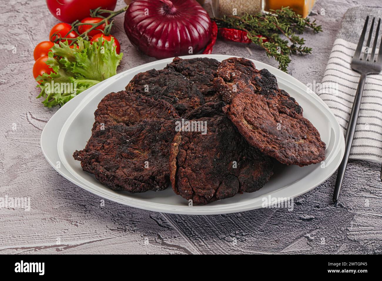 Russian cuisine liver in hi-res stock photography and images - Alamy