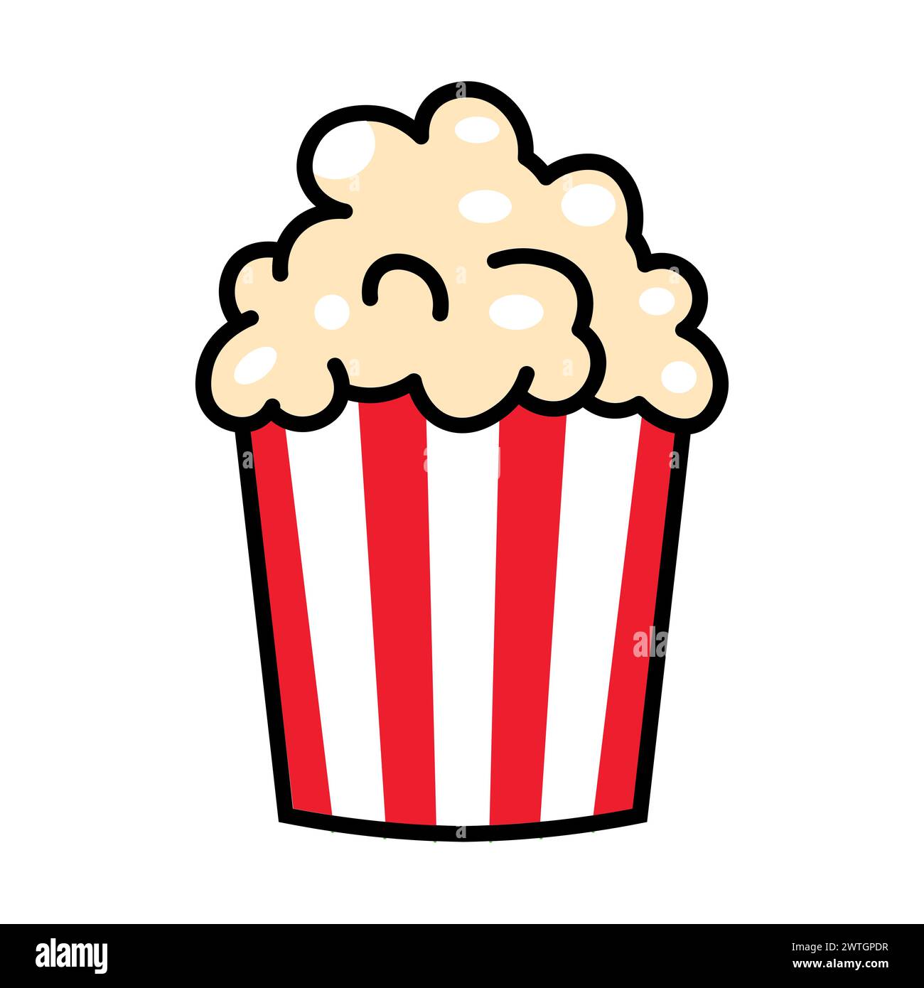 Full background red white Stock Vector Images - Alamy