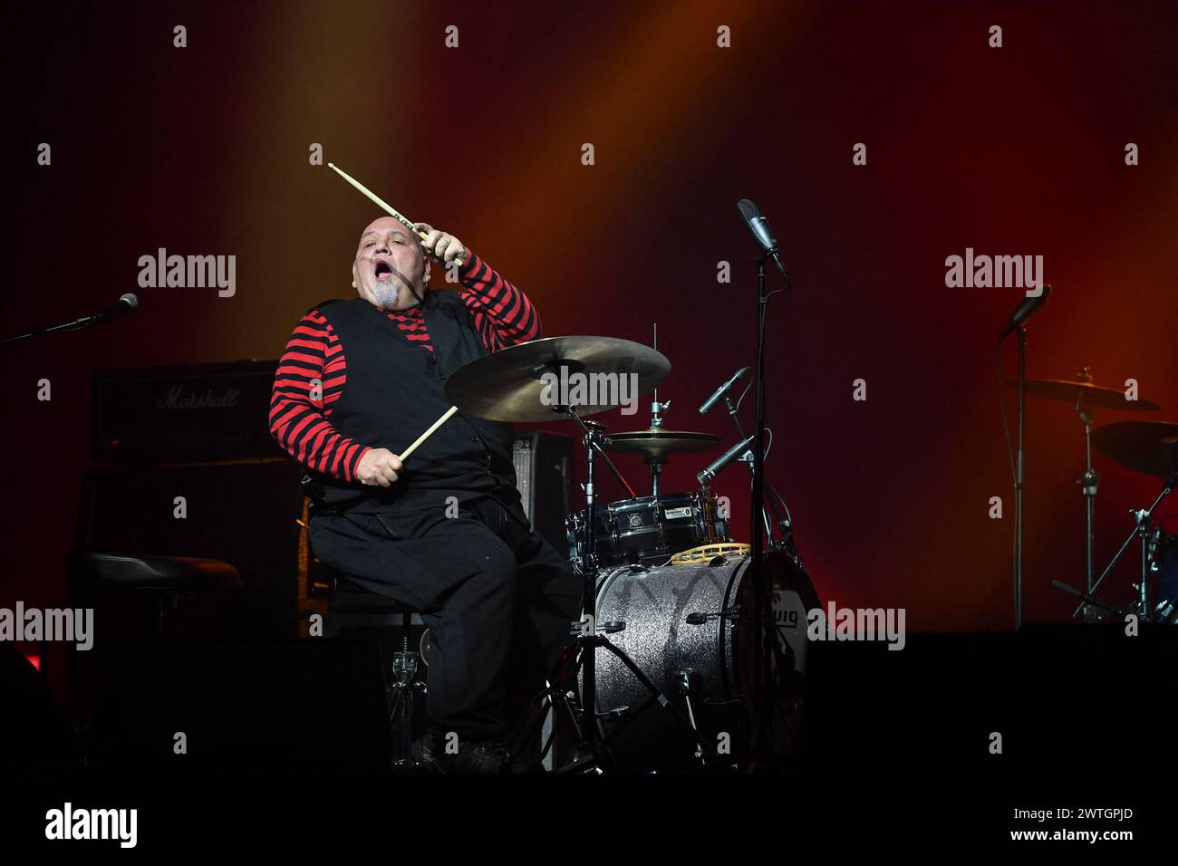 Paris, France. 17th Mar, 2024. Popa Chubby performs at the l'Olympia in ...