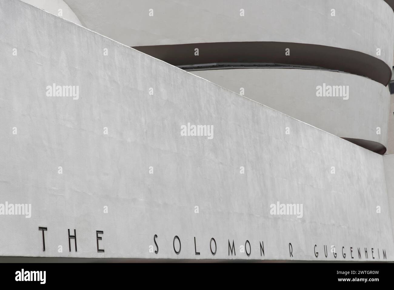 Solomon R. Guggenheim Museum, Upper East Side, Section of the Solomon R ...