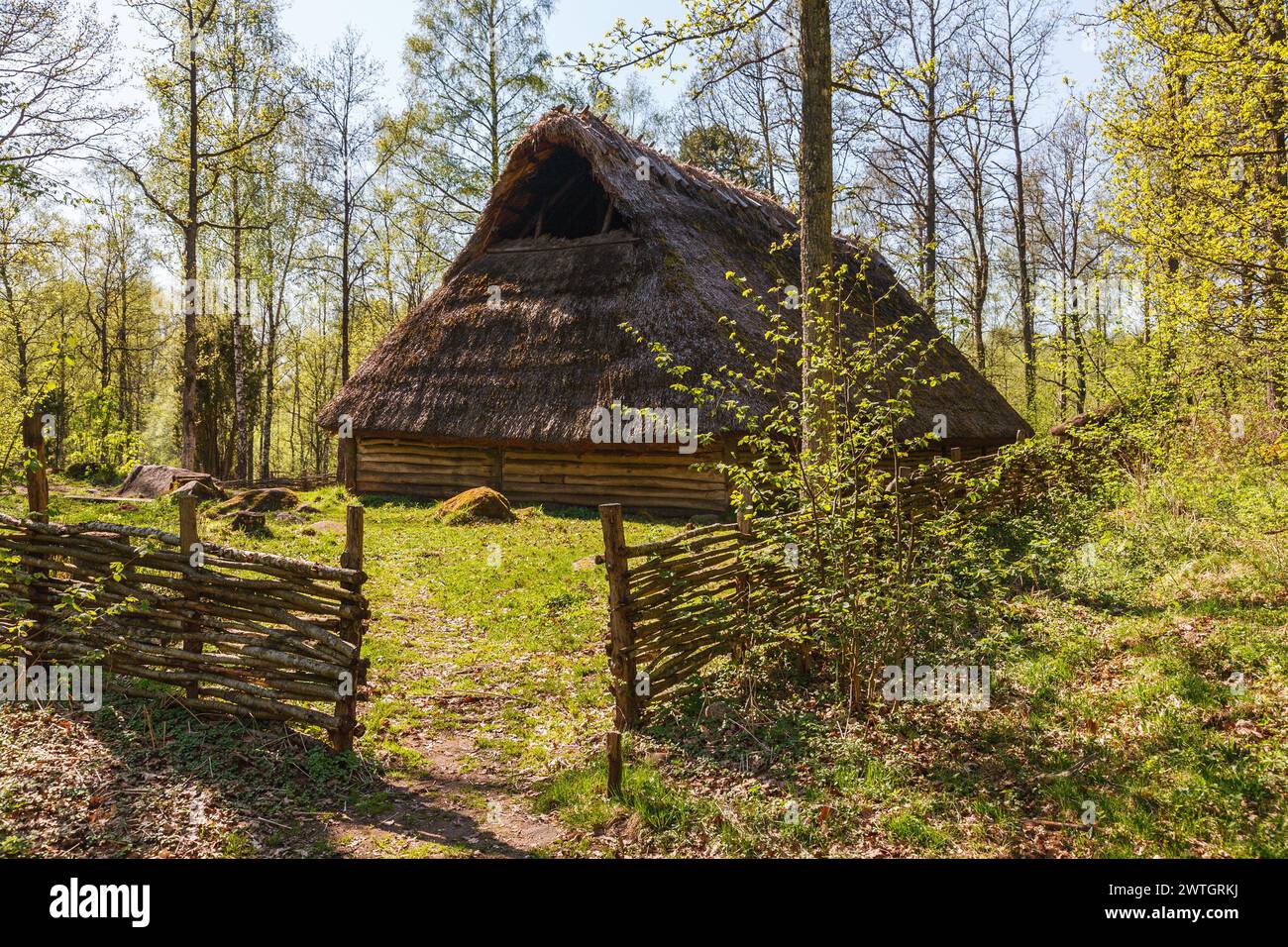 Neolithic longhouse hi-res stock photography and images - Alamy