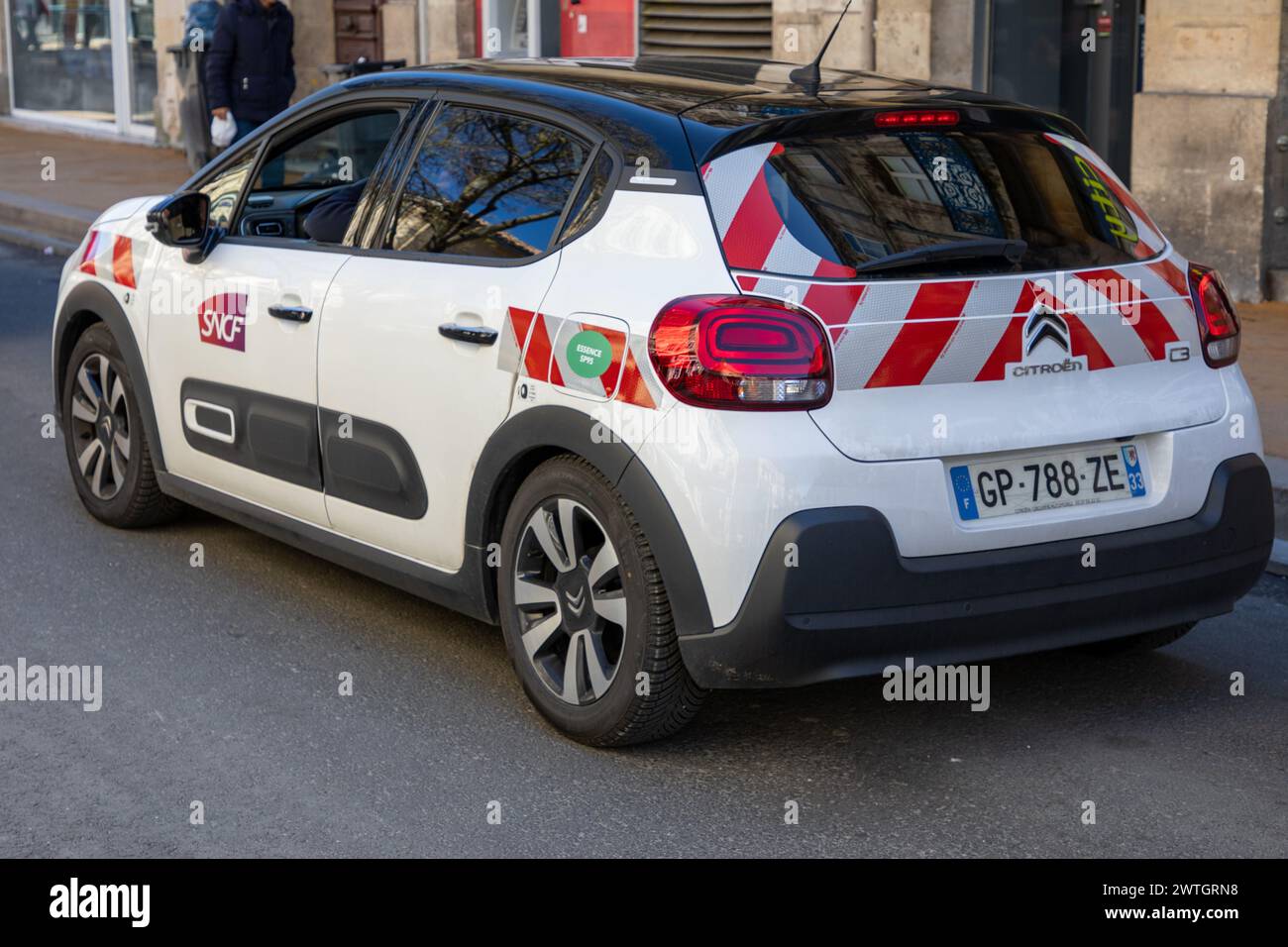 Bordeaux , France - 03 12 2024 : SNCF logo brand and text sign on ...