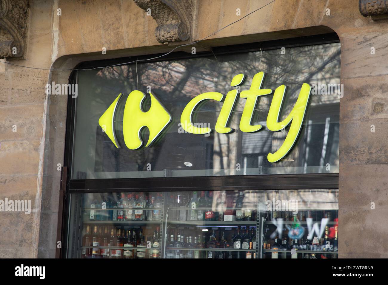 Carrefour market bordeaux hi-res stock photography and images - Alamy