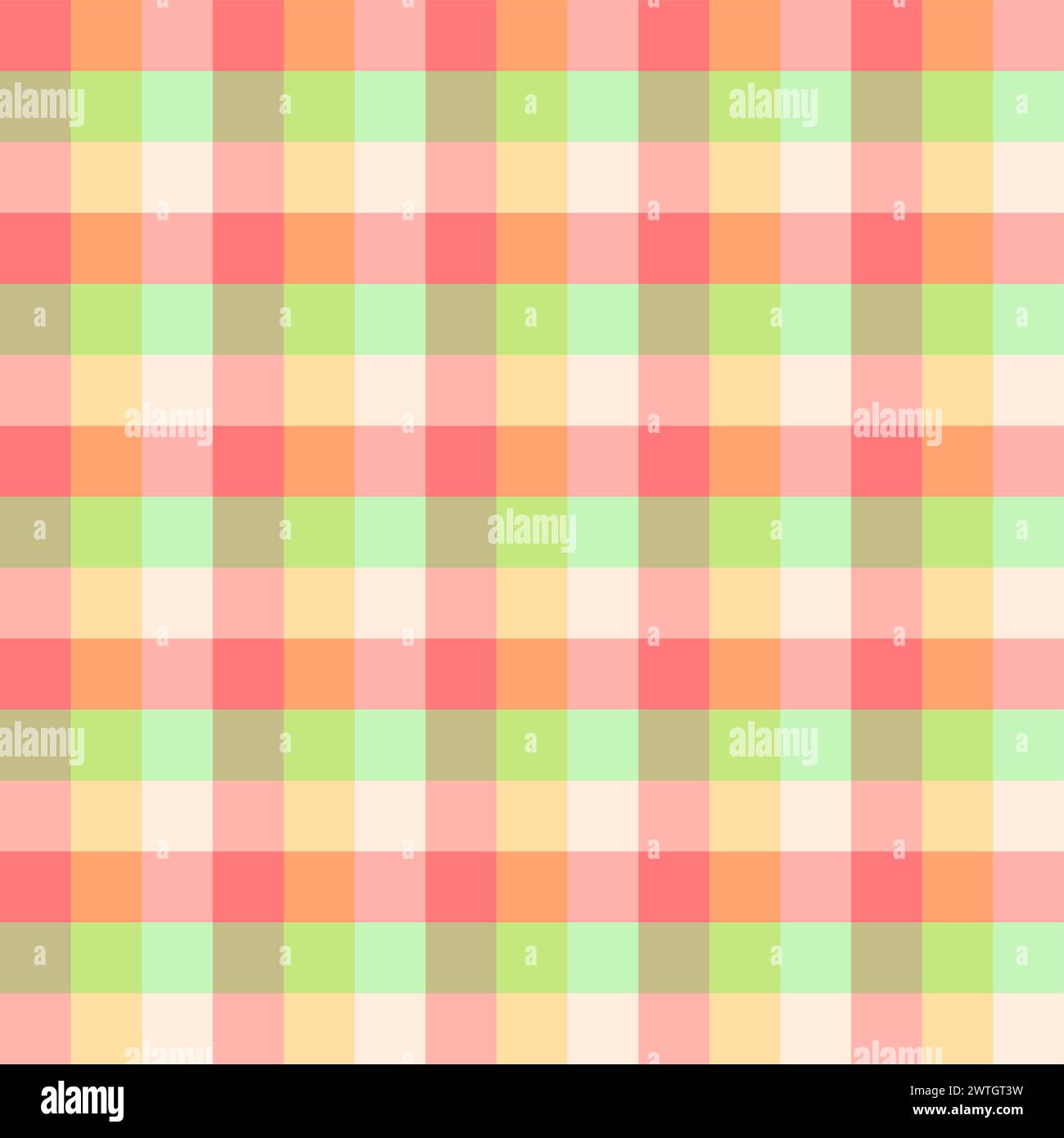 Seamless checkered pattern in pink, green and orange colours. Creative ...