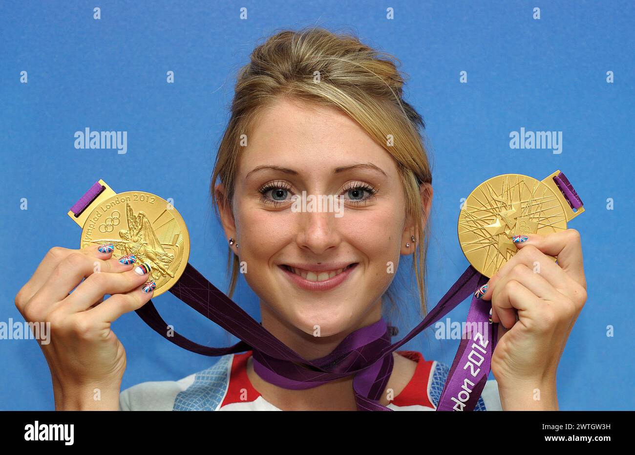 File photo dated 07/08/12 of Laura Kenny. Dame Laura Kenny, Britain’s most successful female ...