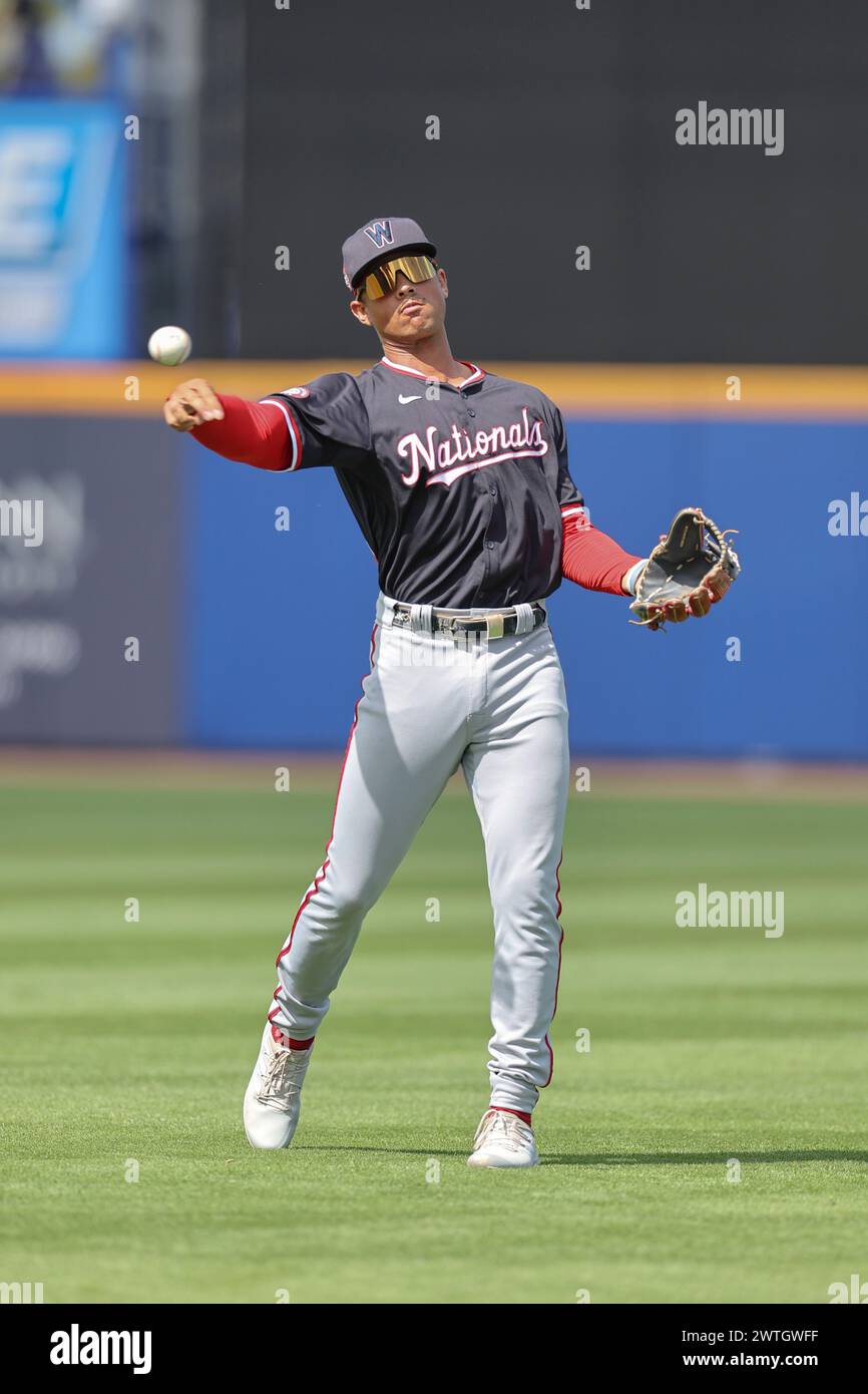 Port St Lucie, FL: Washington Nationals first baseman Yohandy Morales ...