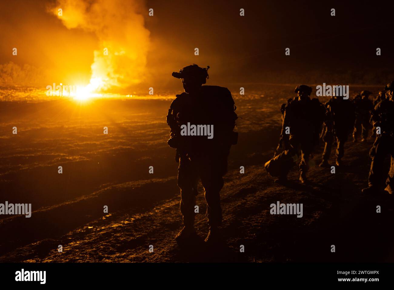 U.S. Marines from the 26th Marine Expeditionary Unit (Special ...