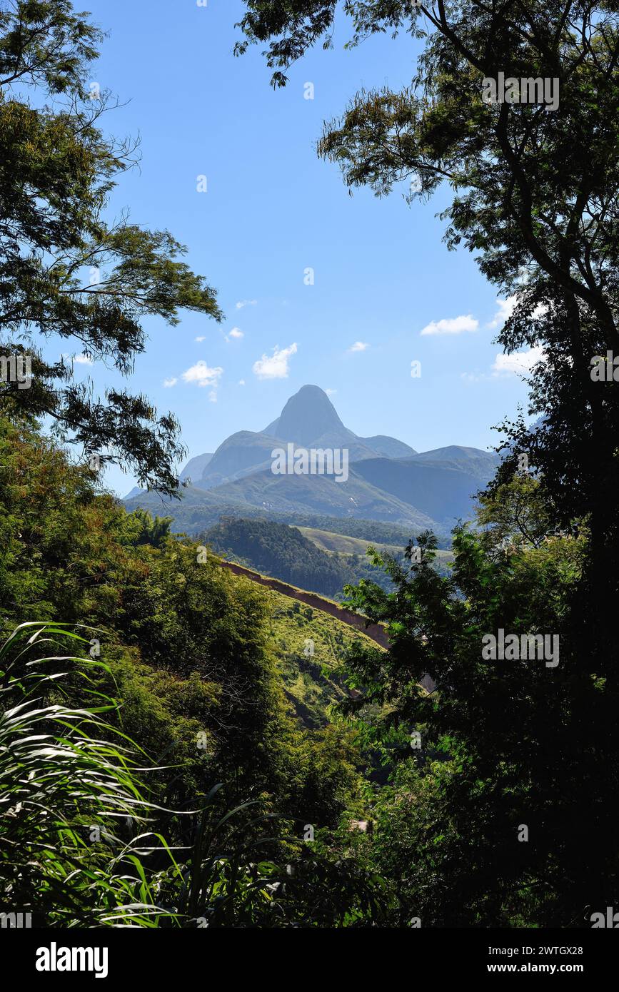 Beautiful Mountains of the Brazilian Countrysde in a Natural Frame ...