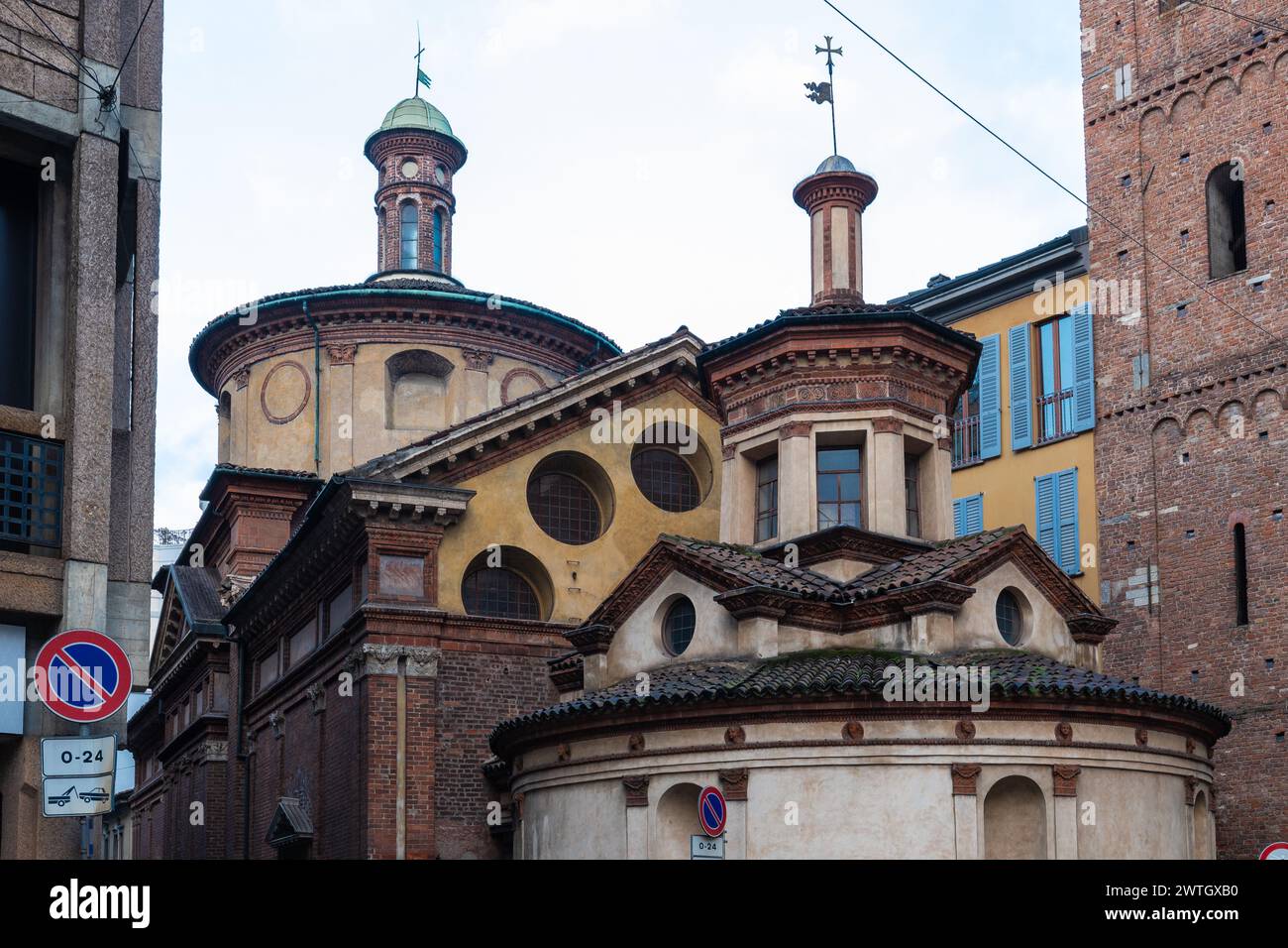Santa Maria presso San Satiro is a church in Milan. The Italian ...